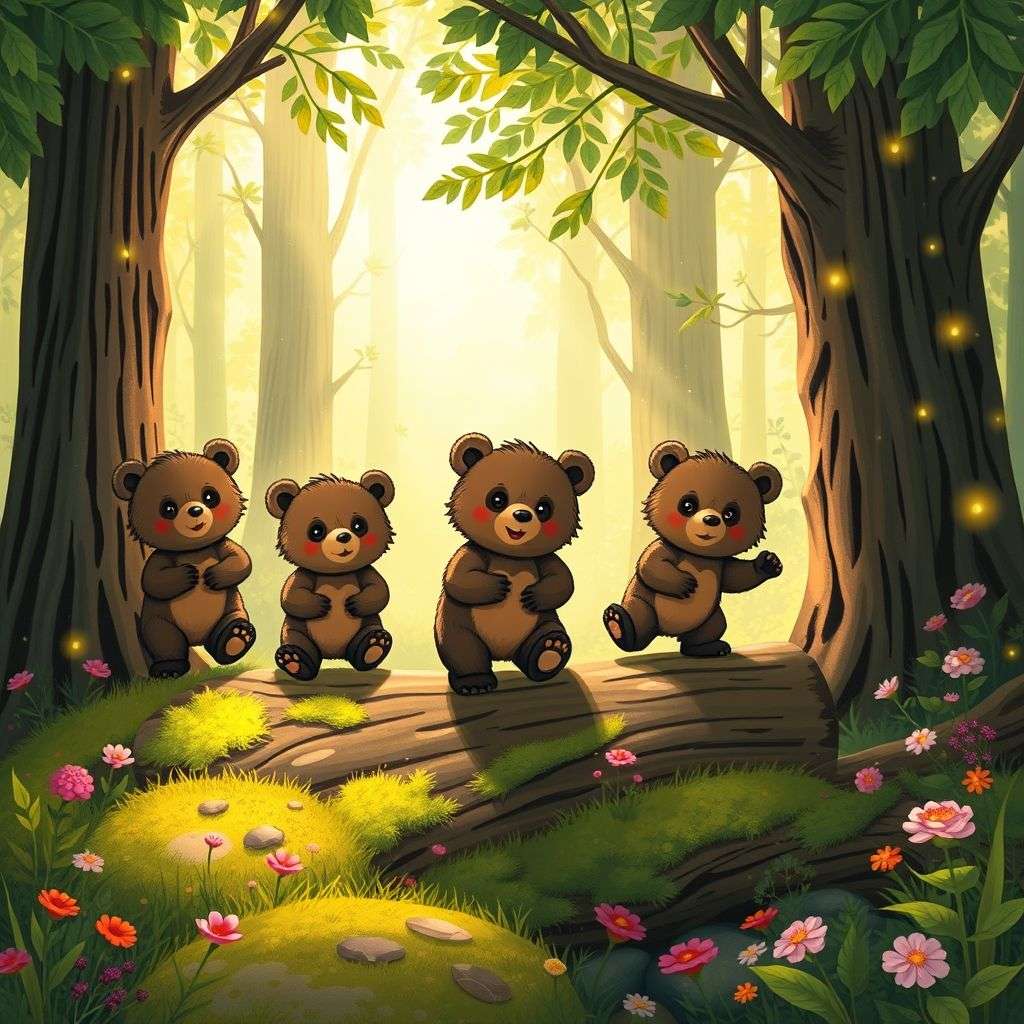 Brave Little Bear's Forest Adventure | 勇氣, 友誼, 溫馨 - Zzztory | 睡前故事｜經典童話 ...